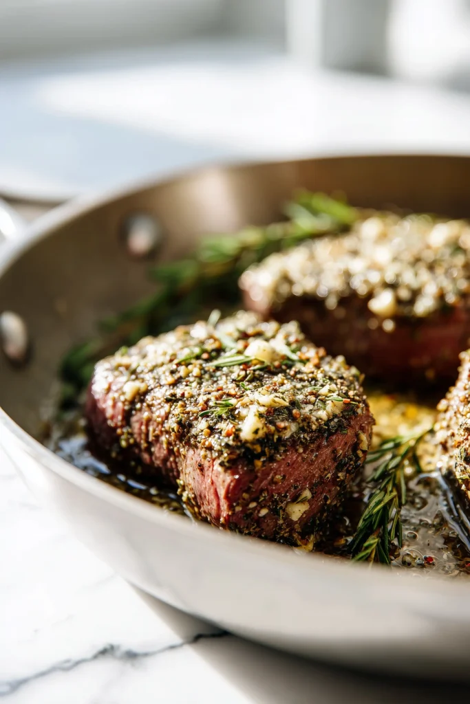Garlic Peppercorn Crusted Beef Tenderloin for Cozy Gatherings